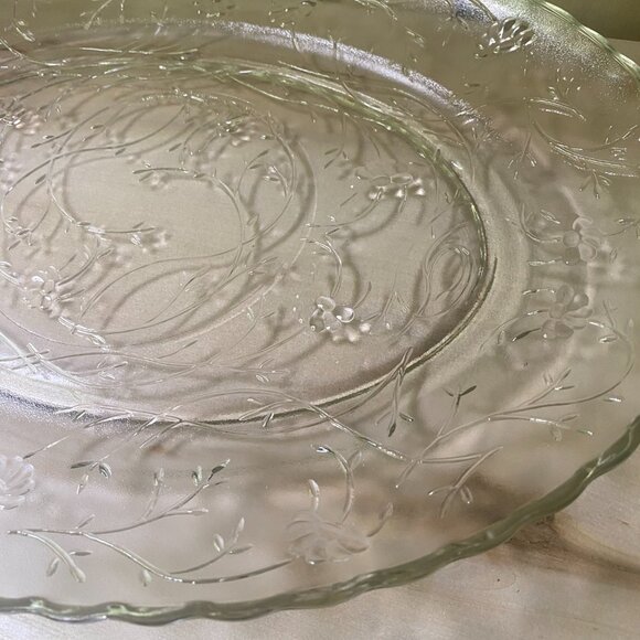 Princess House | Kitchen | Princess House Fantasia Floral Clear Crystal ...